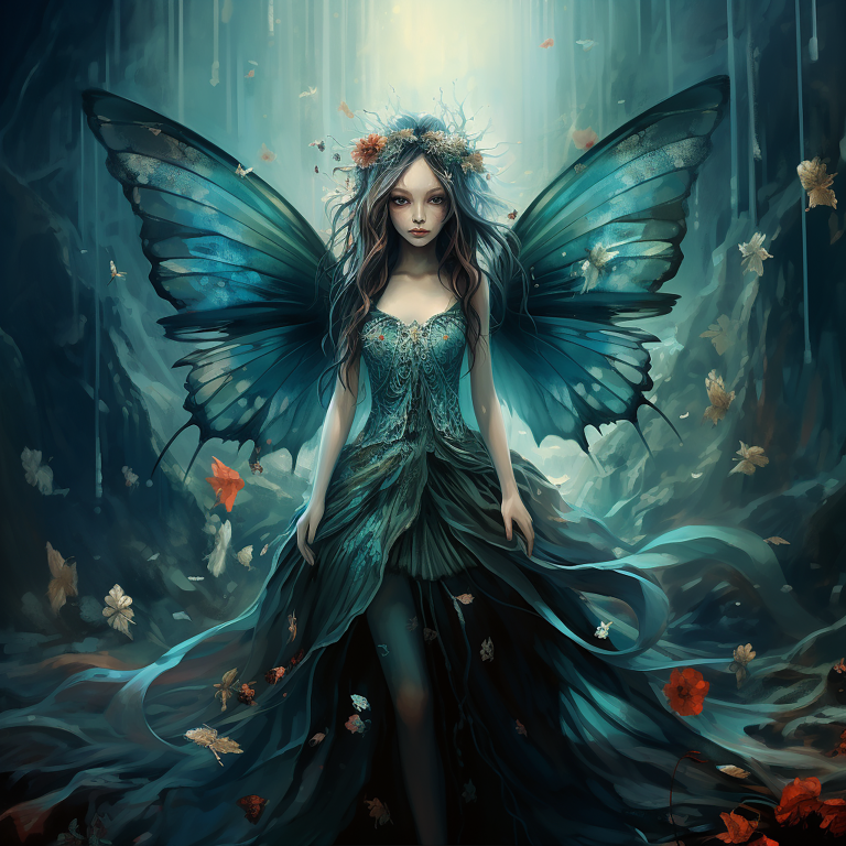 DIGITAL DOWNLOAD FILE- Enchanted Forest Fairies – LemonCreationArt EI