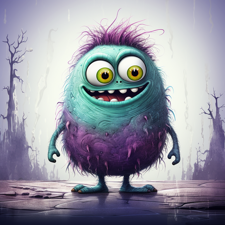 DIGITAL DOWNLOAD FILE- Funky Monsters – LemonCreationArt EI